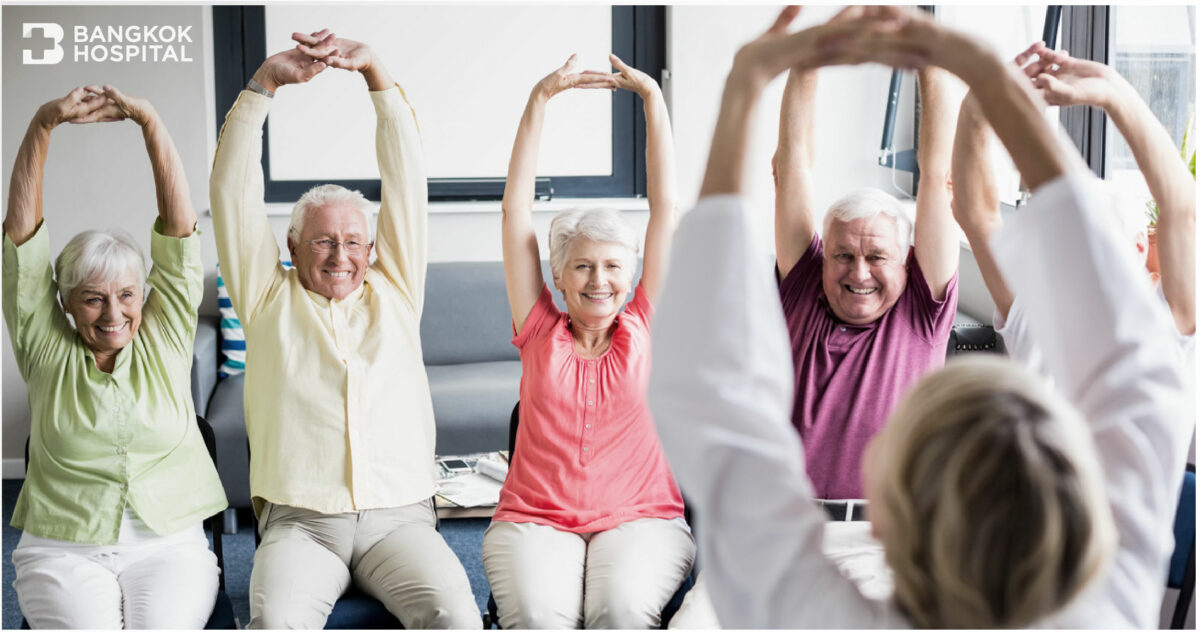 6 Exercises for Muscle Rehabilitation in the Elderly | Bangkok Hospital ...