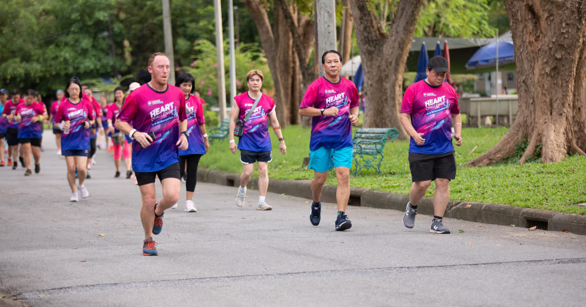 Heart Challenge Fun Run 2022 เดิน วิ่ง ให้หัวใจคนกรุงแข็งแรง ...