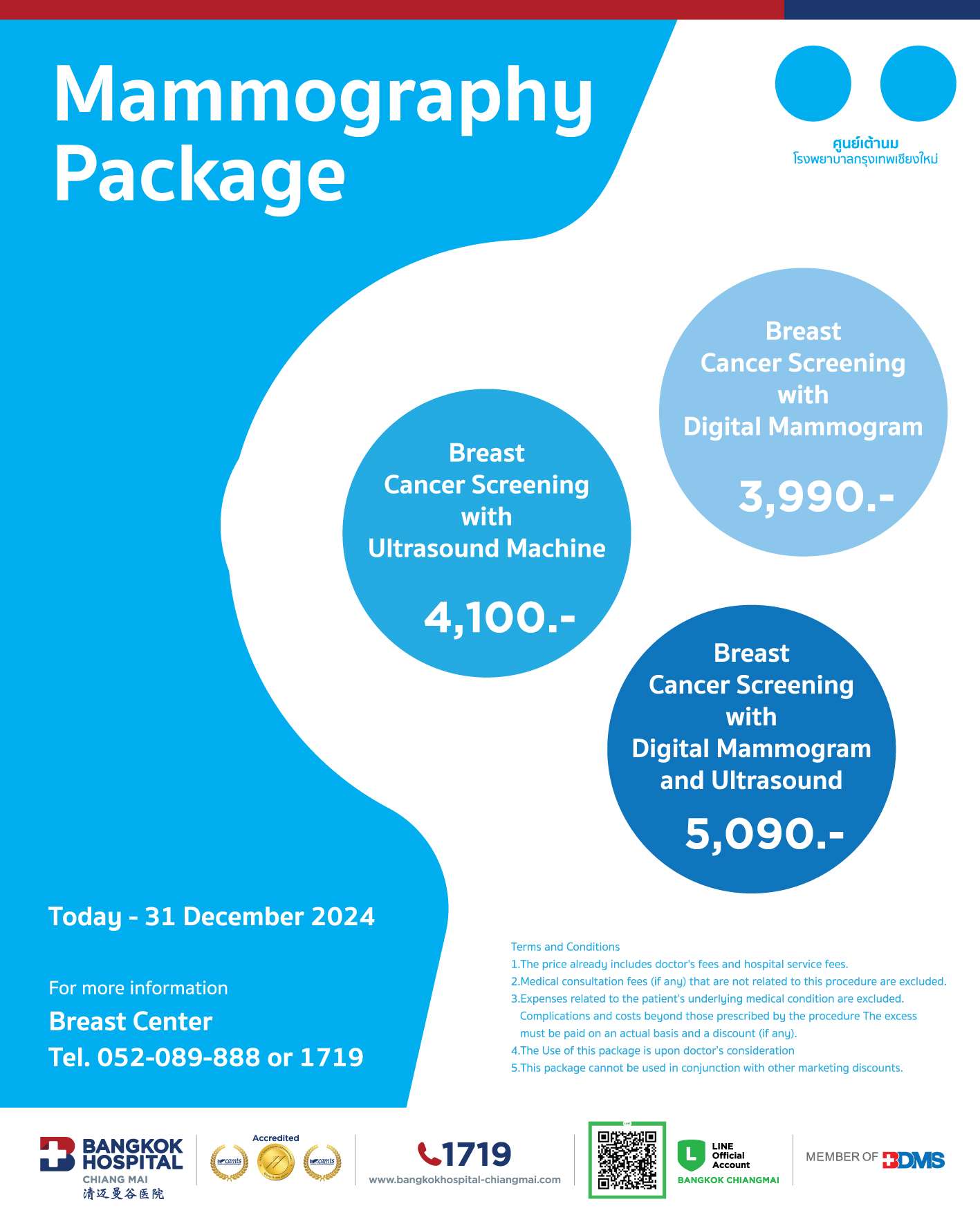 Breast Cancer Screening with Digital Mammogram | Bangkok Hospital ...