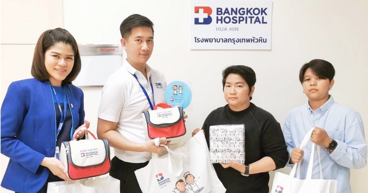 Sponsoring First Aid Kits to Village Health Volunteers, Hua Hin ...