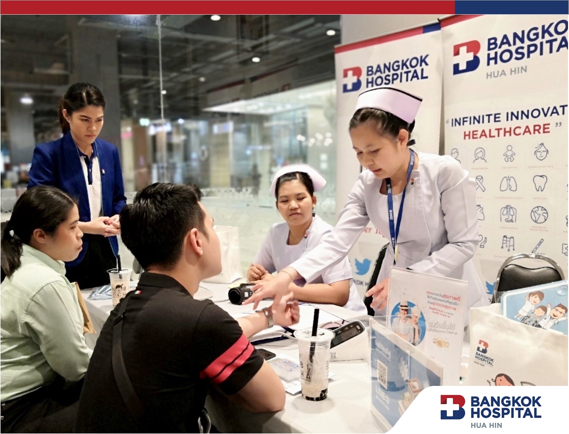 VERANSTALTUNG DER BANGKOK BANK UND AIA THAILAND | Bangkok Hospital Hua Hin