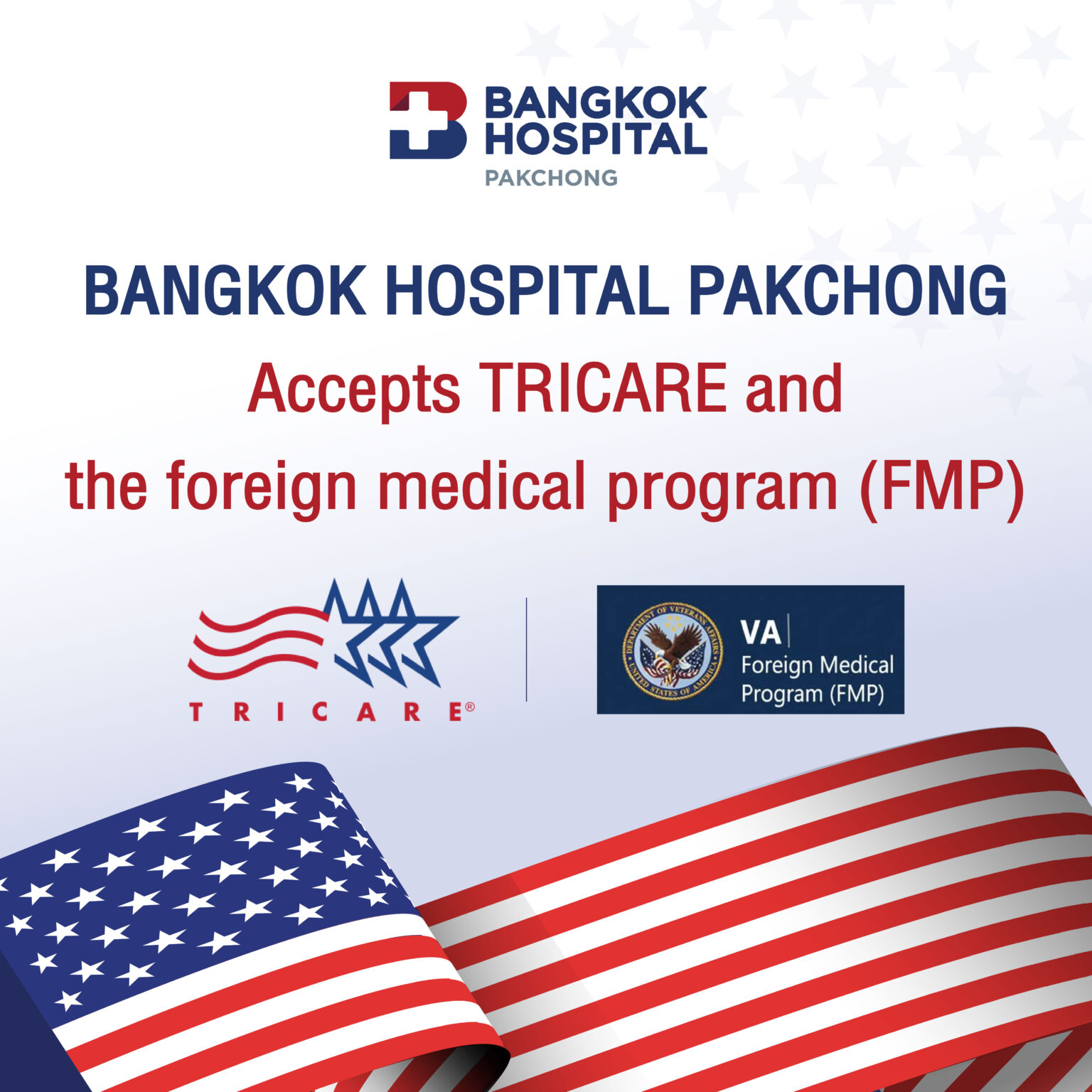 TRICARE & FMP & VA Beneficiaries | Bangkok Hospital Pakchong