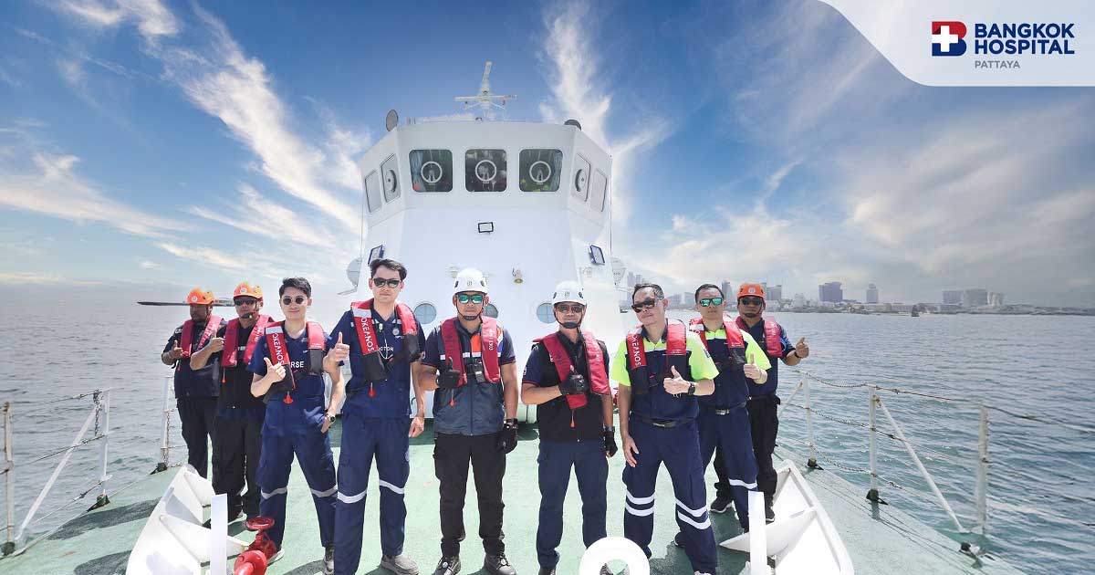 Bangkok Hospital Pattaya Joins Maritime Rescue Training - THAI-MECC ...