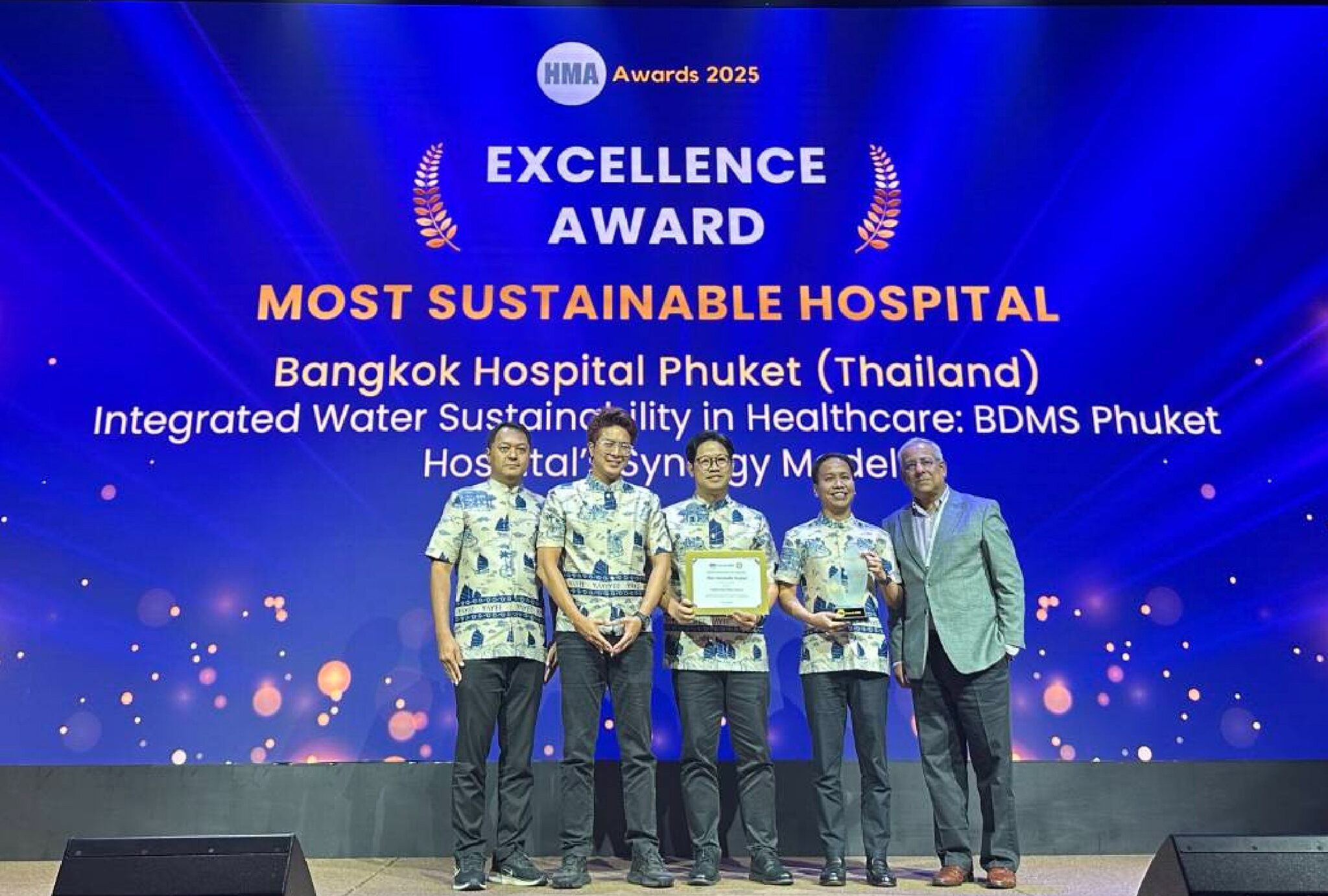 Bangkok Hospital Phuket Wins The Excellence Award for The Most Sustainable Hospital at Hospital ...