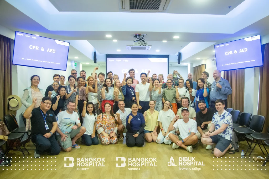 Russian expat community who joined our Basic Life Support (CPR/AED ...