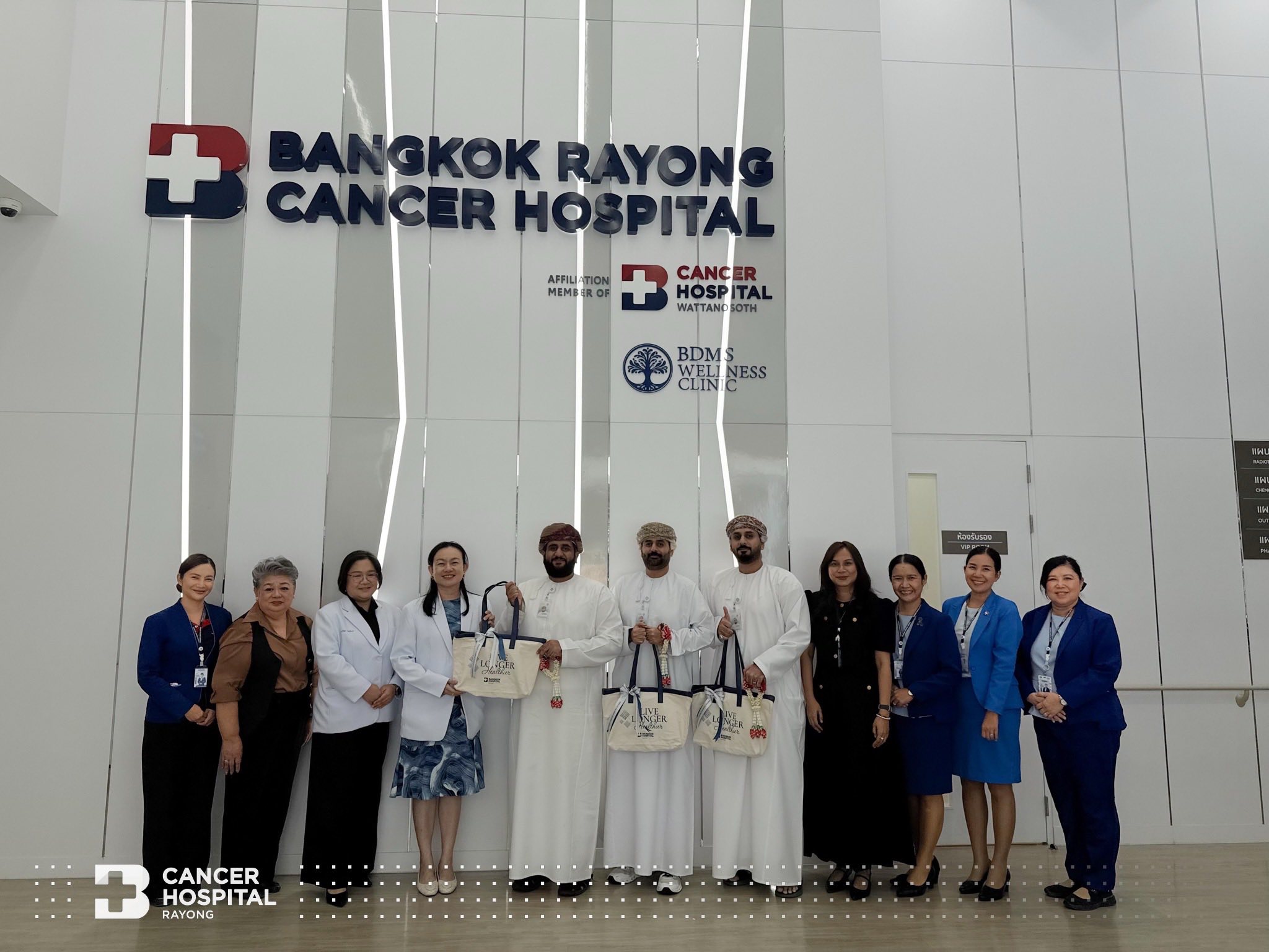 Bangkok Rayong Cancer Hospital welcomed an executive delegation from ...