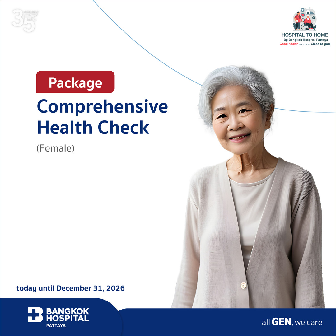 Comprehensive Health Check for Female | Bangkok Hospital Pattaya